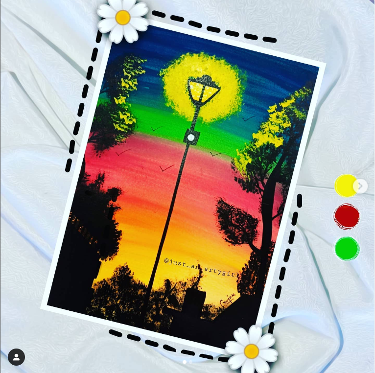 Arty Girl - A girl with a dream of arts